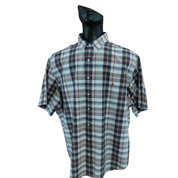 Polo Ralph Lauren | Shirts | Polo Ralph Lauren Mens Classic Fit Short Sleeve 3xb Big | Poshmark